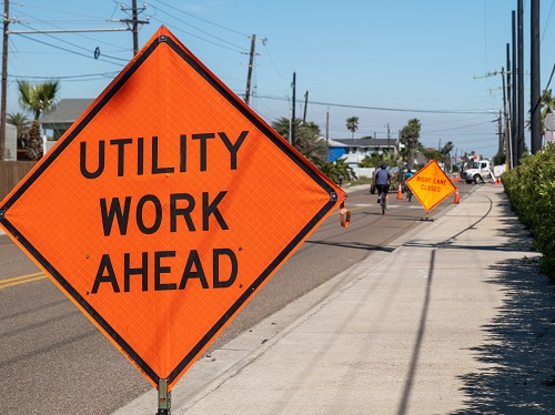 Work Zone Temporary Traffic Control Sign Requirements
